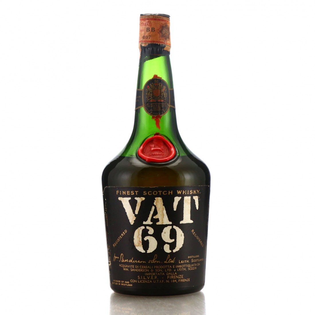 VAT 69 Scotch Whisky 1960s / SILVER Import | Whisky Auctioneer