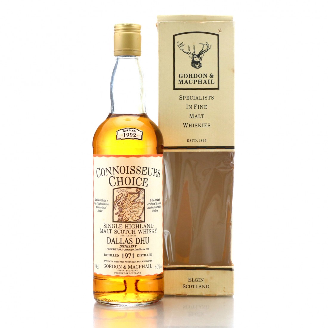 Dallas Dhu 1971 Gordon and MacPhail bottled 1992 | Whisky Auctioneer