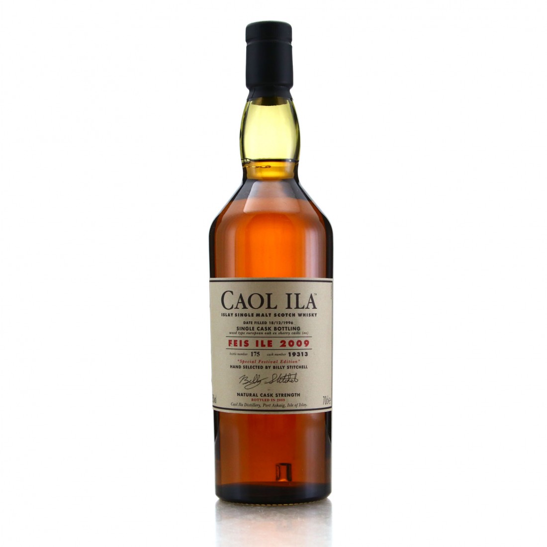 Caol Ila 1996 Single Sherry Cask #19313 / Feis Ile 2009 | Whisky Auctioneer