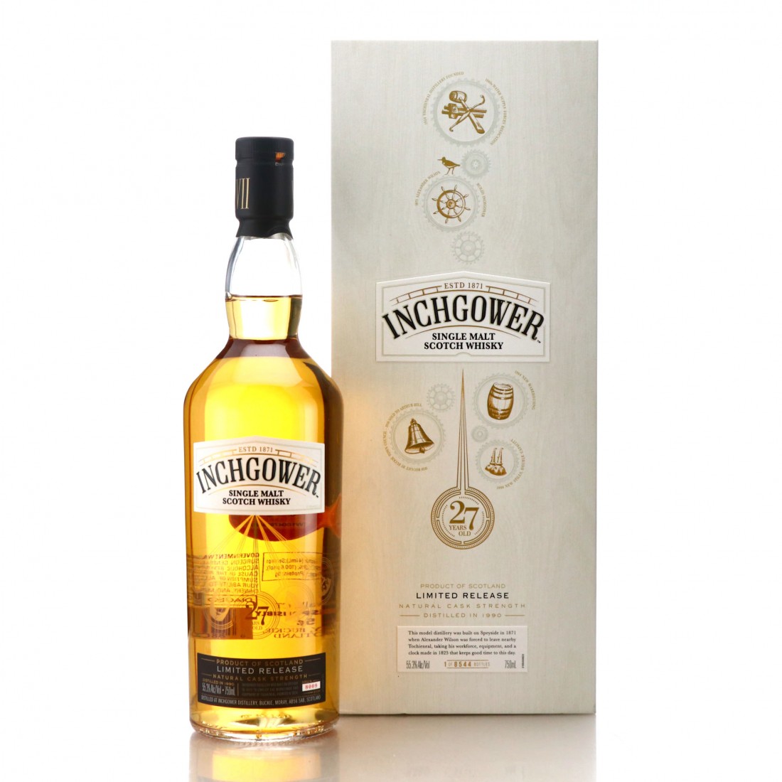 Inchgower 1990 Cask Strength 27 Year Old | Whisky Auctioneer