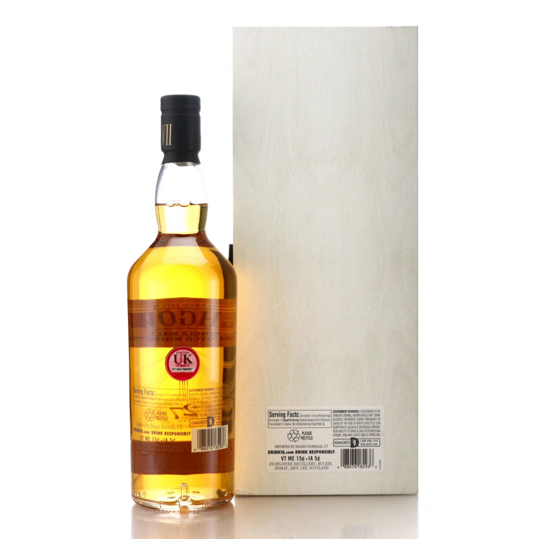 Inchgower 1990 Cask Strength 27 Year Old | Whisky Auctioneer