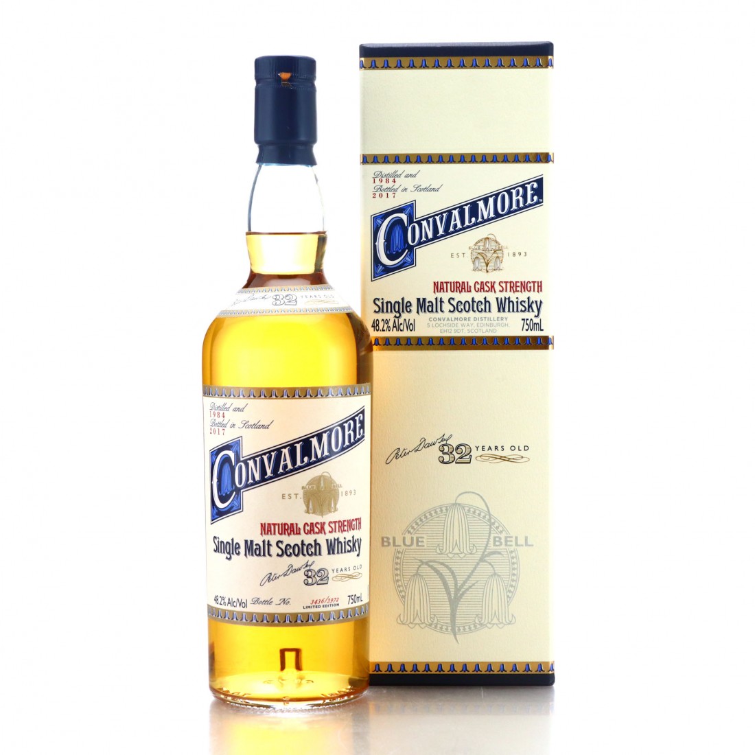 Convalmore 1984 Cask Strength 32 Year Old 75cl / US Import | Whisky ...