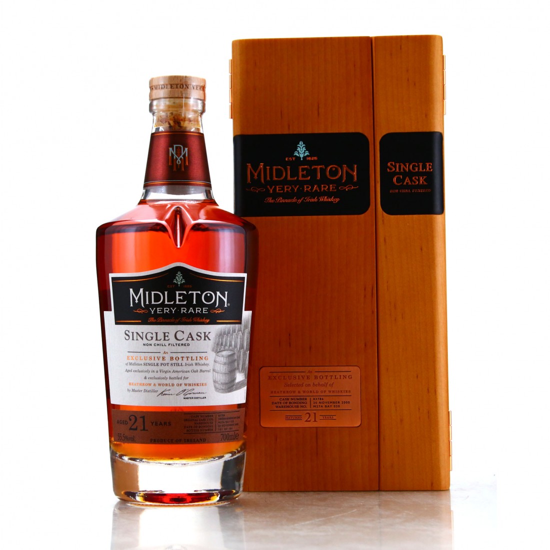 Midleton Very Rare 2000 Single Cask 21 Year Old #83786 / Heathrow WoW ...