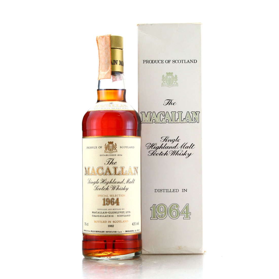 Macallan 1964 Special Selection / Rinaldi Import | Whisky Auctioneer