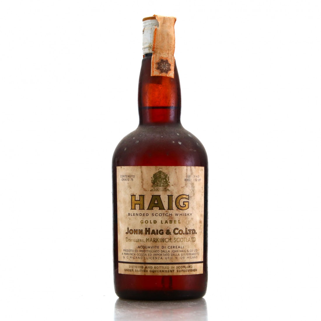 Haig Gold Label Scotch Whisky 1980s | Whisky Auctioneer