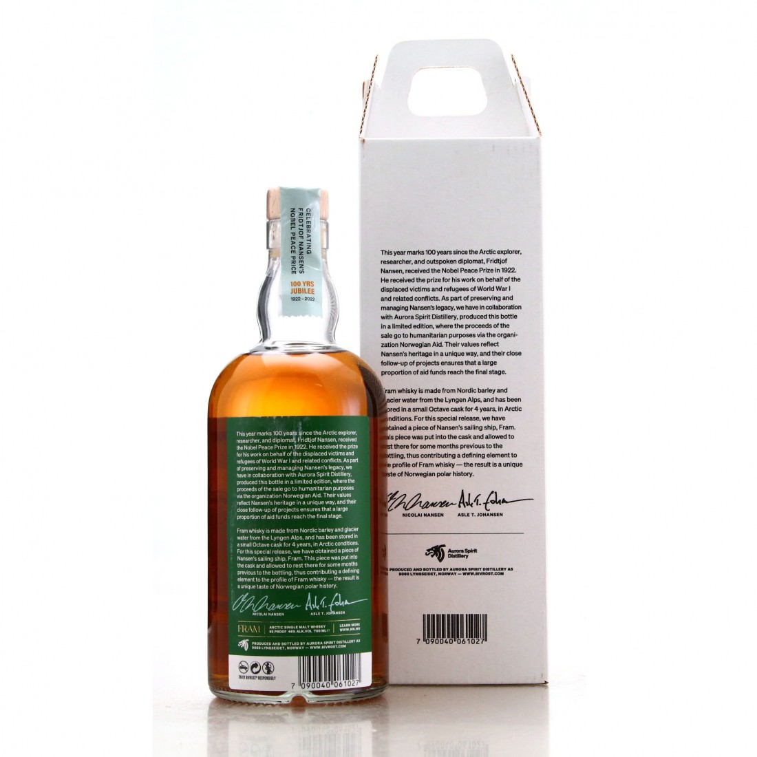Aurora Spirit Fram Single Malt / Bottle #37 | Whisky Auctioneer