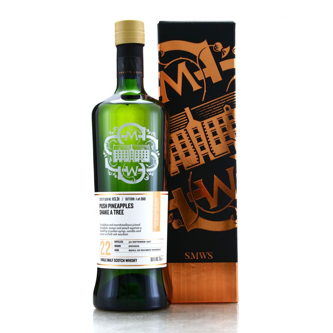Braeval 1997 SMWS 22 Year Old 113.31 | Whisky Auctioneer