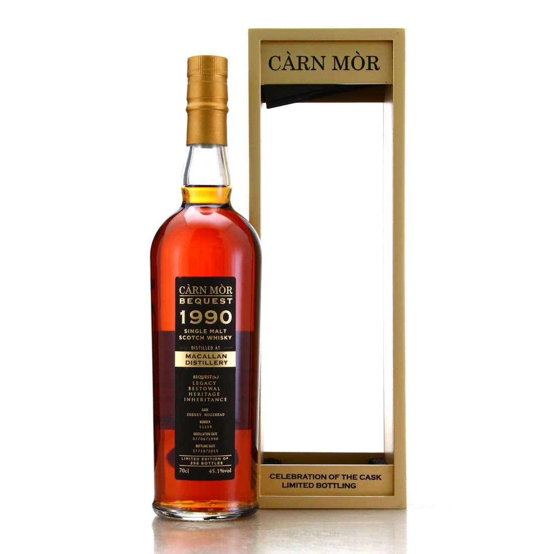 Macallan 1990 Carn Mor / Legacy Bestowal Heritage Inheritance | Whisky ...
