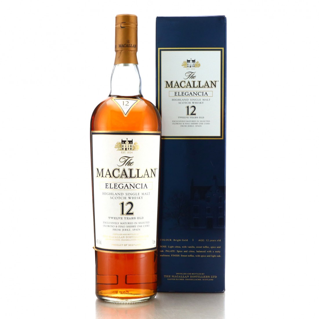 Macallan 12 Year Old Elegancia 1 Litre | Whisky Auctioneer