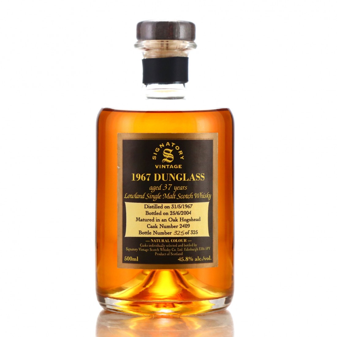 Dunglass 1967 Signatory Vintage Rare Reserve 50cl | Whisky Auctioneer