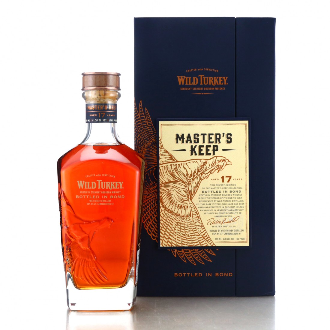 Wild Turkey Master's Keep 17 Year Old Bottled in Bond Batch #1 | Whisky ...