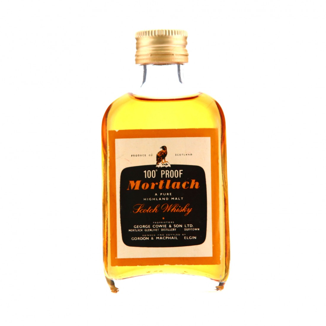 Mortlach Gordon and MacPhail 100 Proof Miniature | Whisky Auctioneer