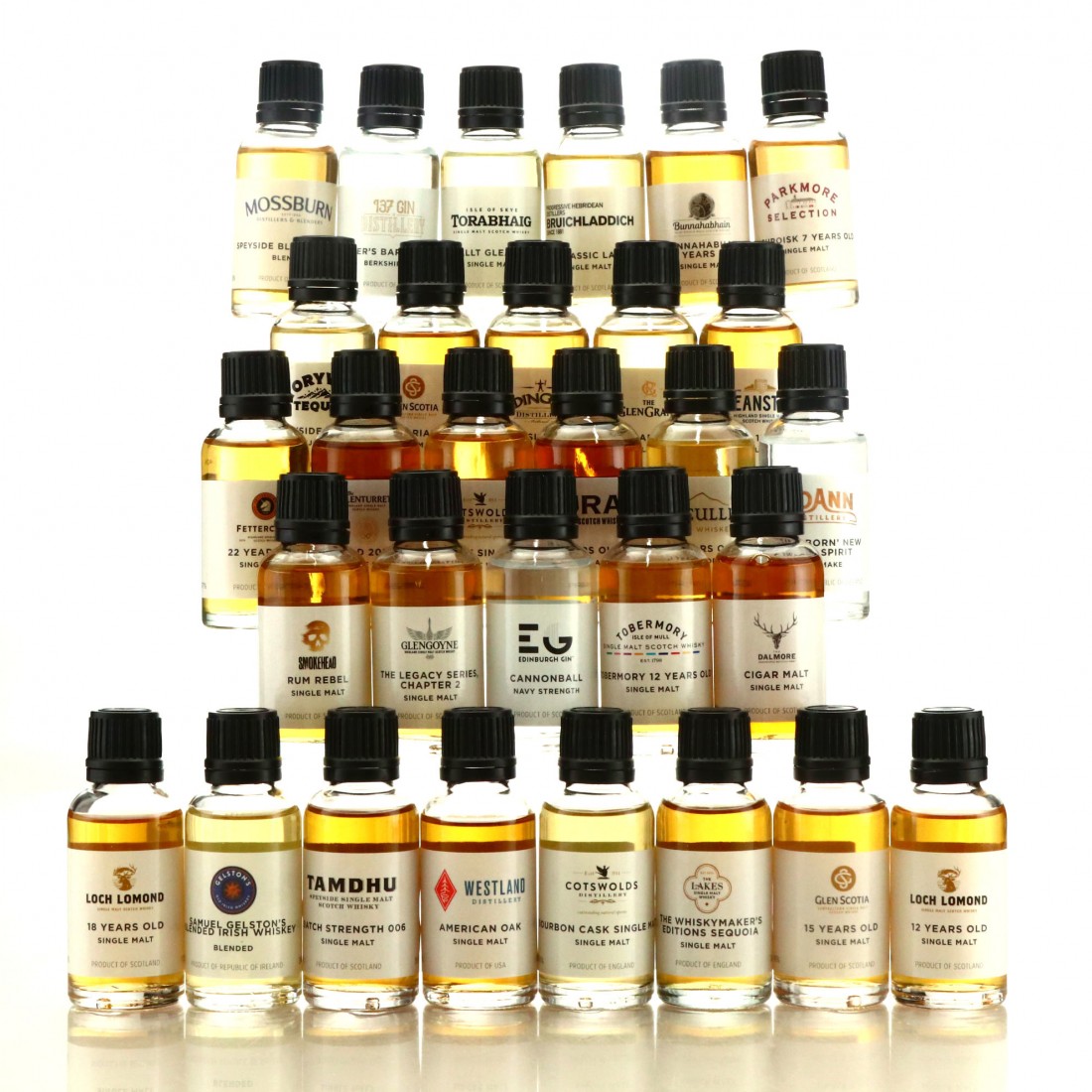 Whisky Live Tasting Pack Sample 30 x 30cl / 21st Anniversary | Whisky ...