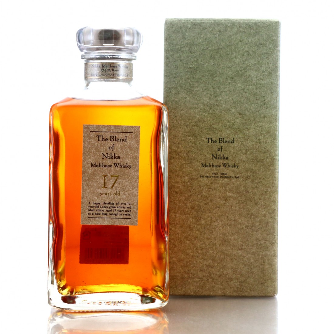 Nikka Maltbase 17 Year Old 66cl | Whisky Auctioneer