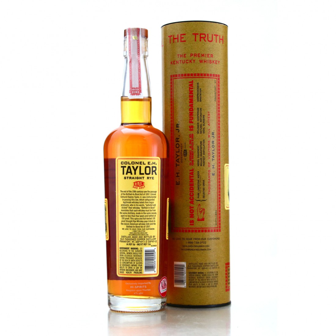 Colonel E.H. Taylor Straight Rye 2019 | Whisky Auctioneer