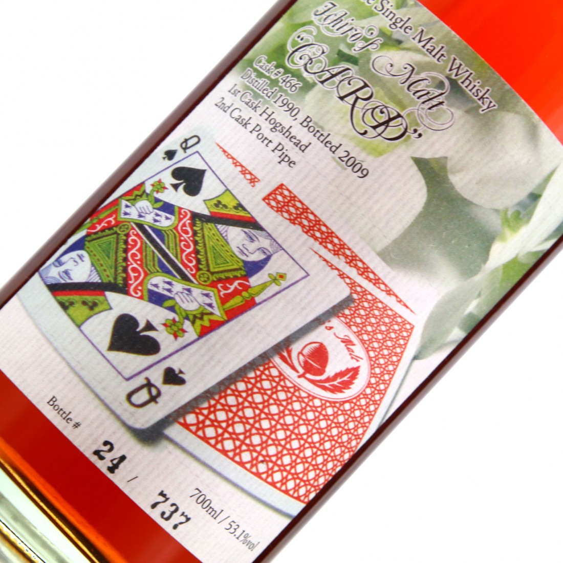Hanyu 1990 Ichiro's Malt 'Card' #466 / Queen of Spades | Whisky Auctioneer
