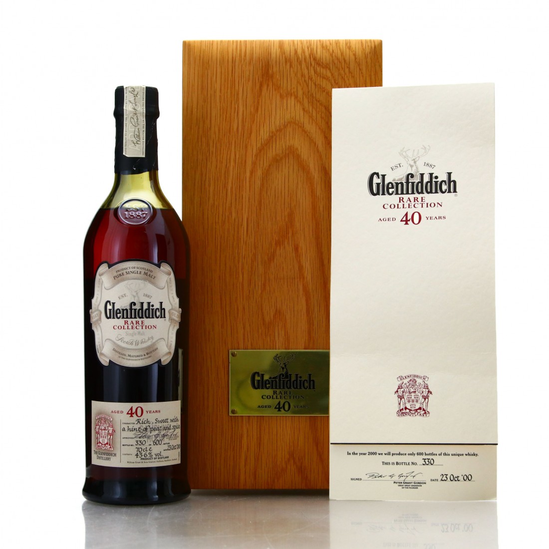Glenfiddich 40 Year Old Rare Collection 2000 | Whisky Auctioneer