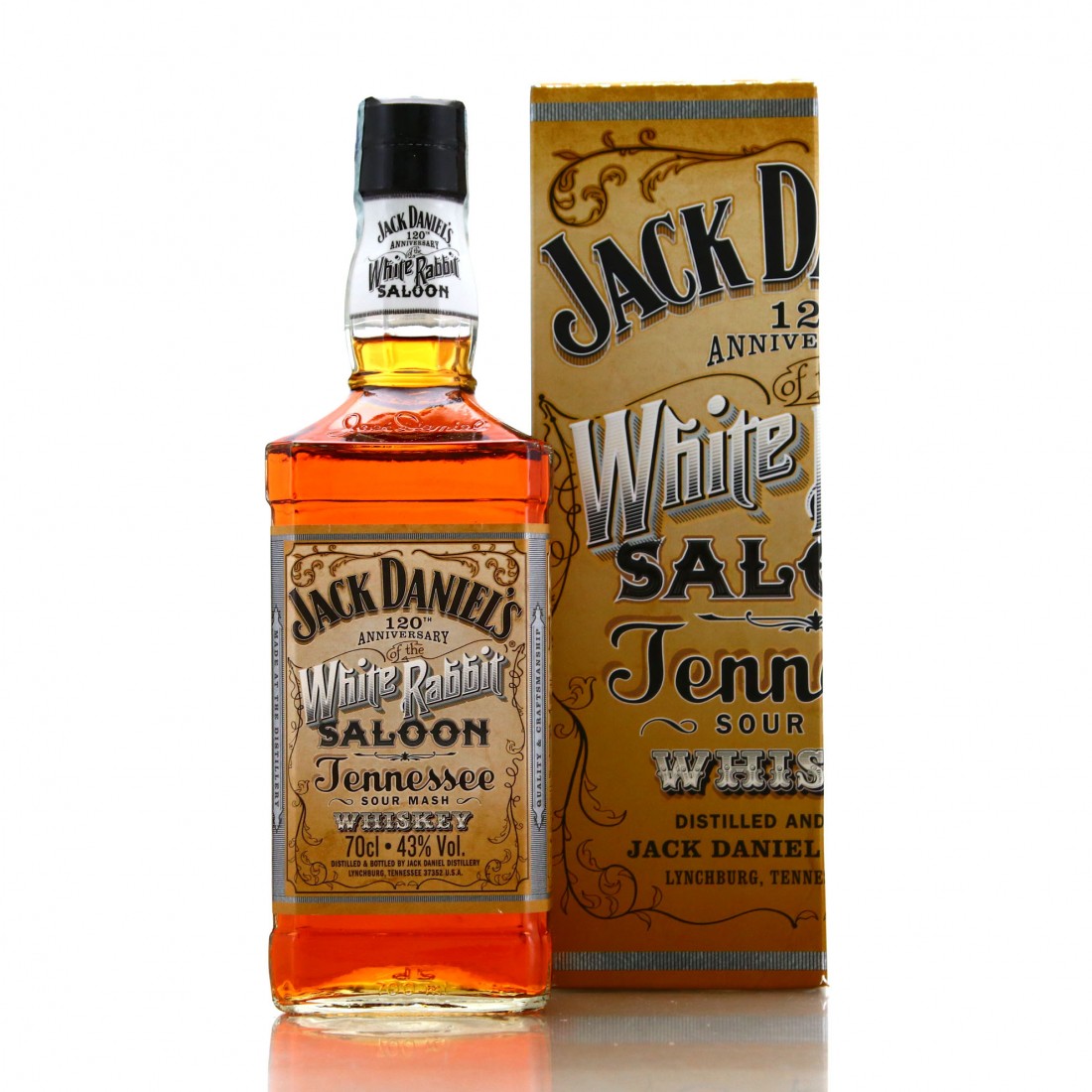 Jack Daniel's 120th Anniversary of White Rabbit Saloon 70cl | Whisky ...