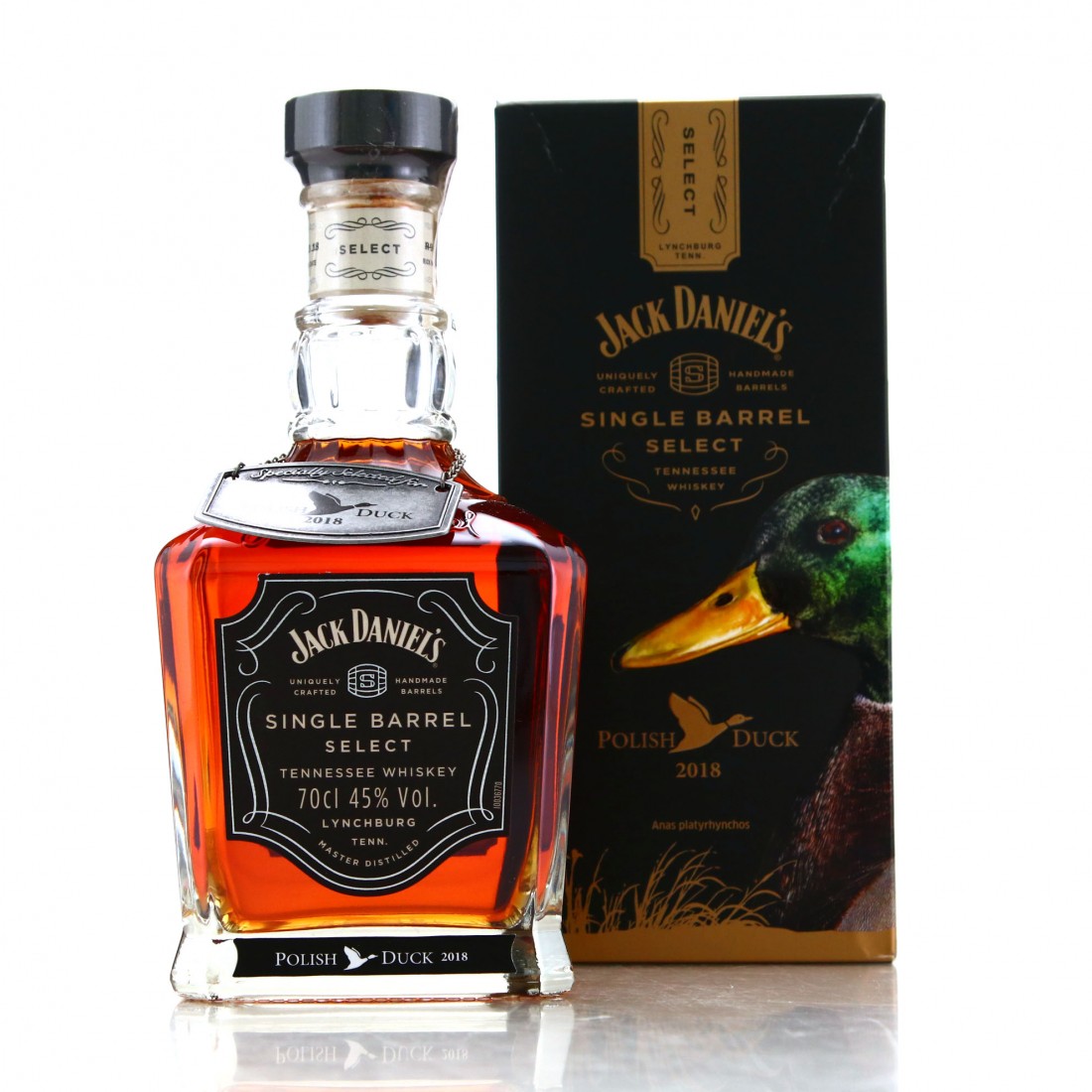 Jack Daniel's Single Barrel Select 70cl / Polish Duck 2018 | Whisky ...