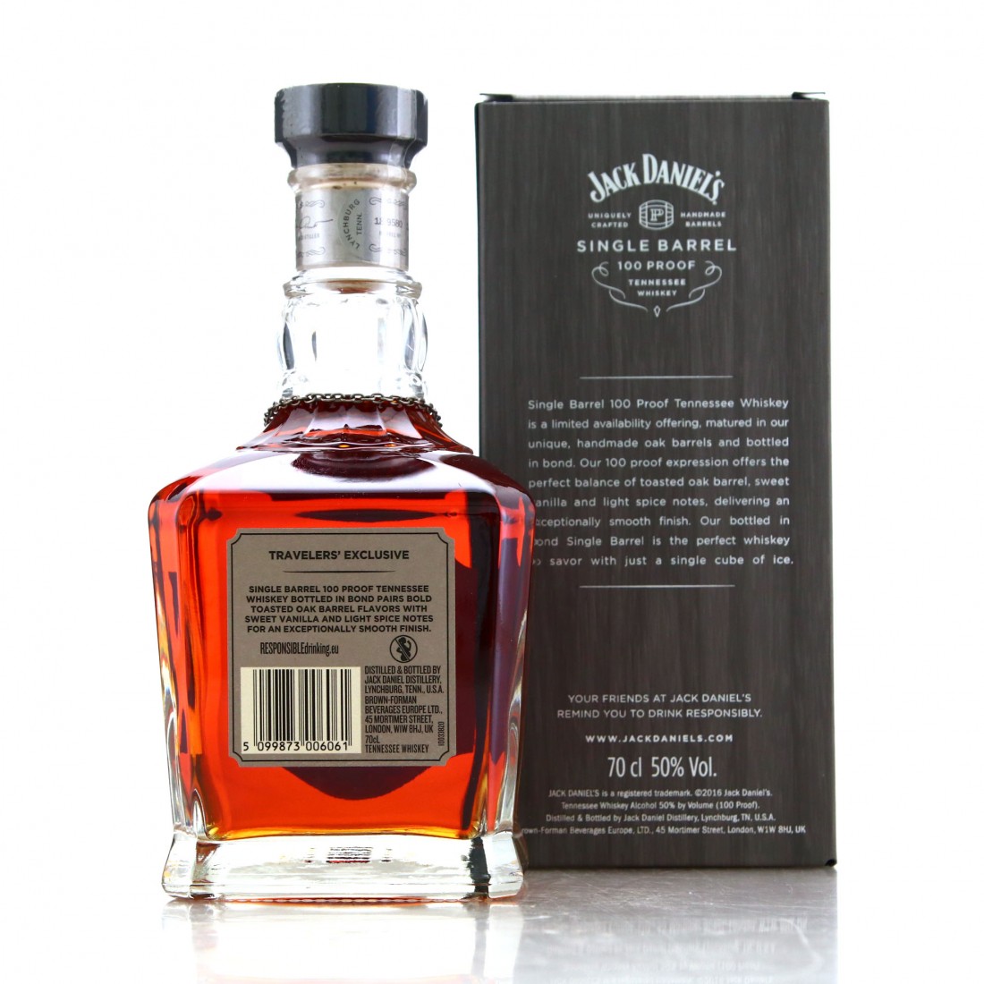 Jack Daniel's Single Barrel 100 Proof 2018 70cl / JD Collectors Europe ...