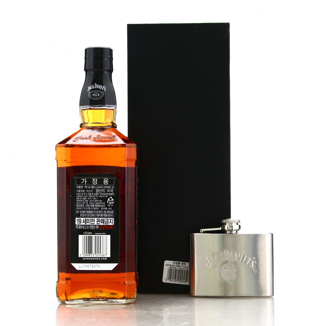 Jack Daniel's Old No.7 Brand 80 Proof Gift Pack 1 Litre / South Korea ...