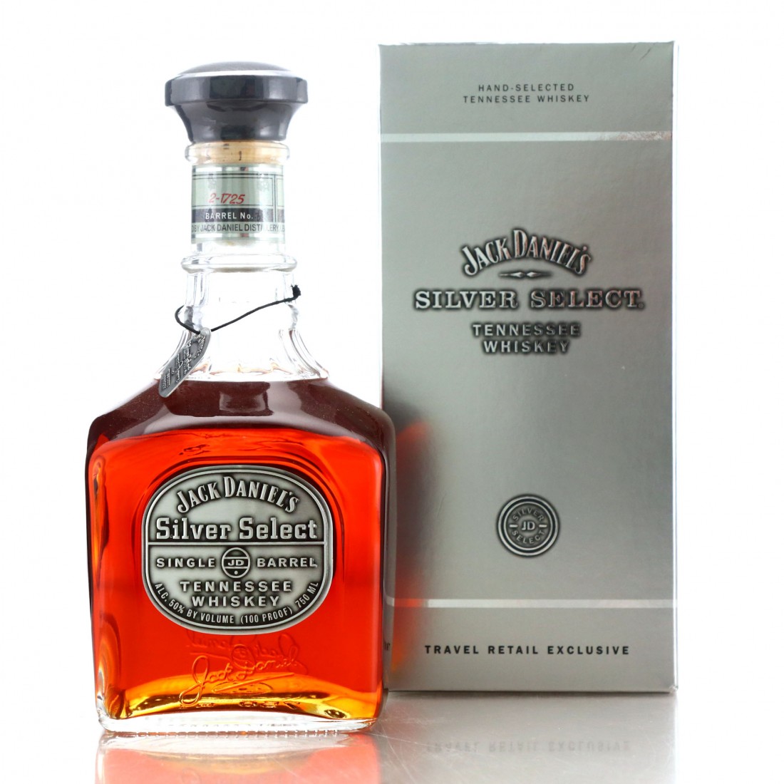 Jack Daniel's Silver Select Single Barrel 2002 / Travel Retail ...