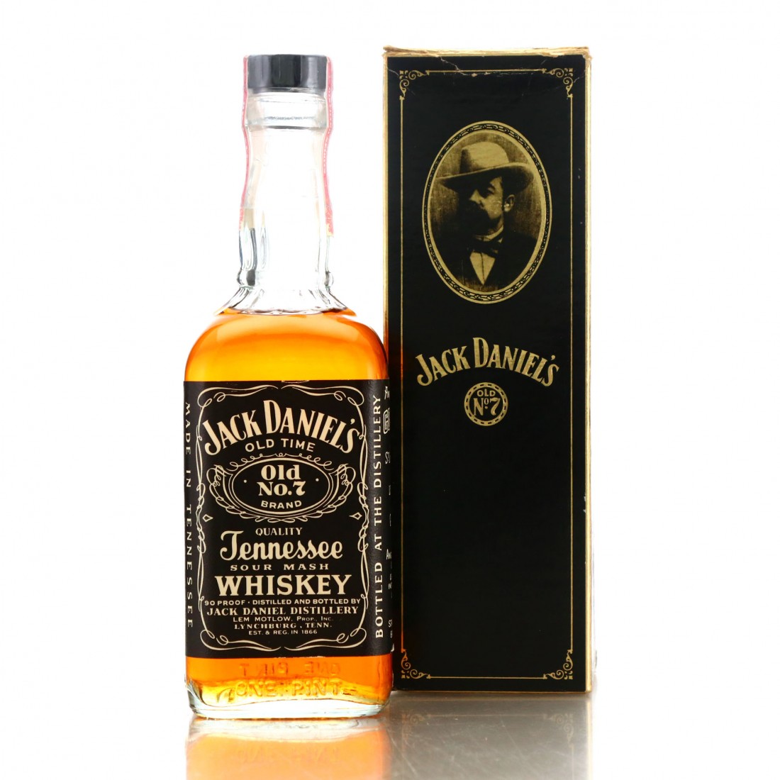 Jack Daniel's Old No.7 Brand 90 Proof Pint 1976 | Whisky Auctioneer