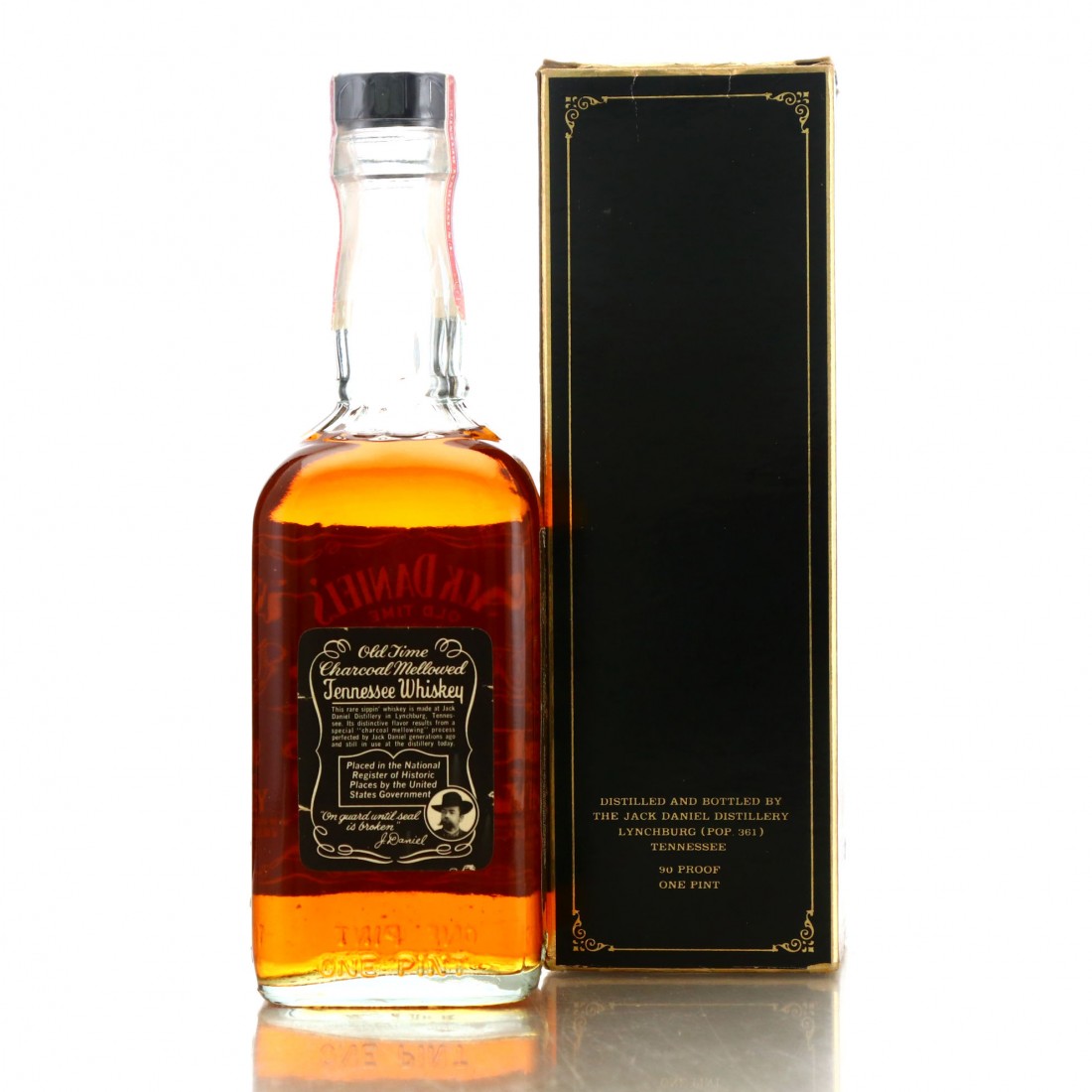 Jack Daniel's Old No.7 Brand 90 Proof Pint 1976 | Whisky Auctioneer