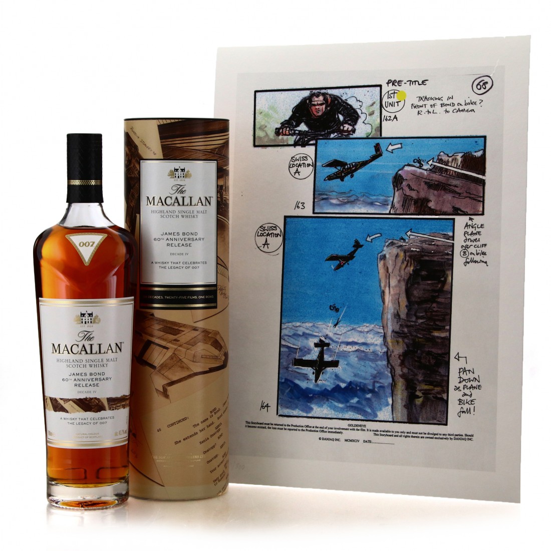 Macallan James Bond 60th Anniversary Decade 1-6 / Globe Trotter with ...