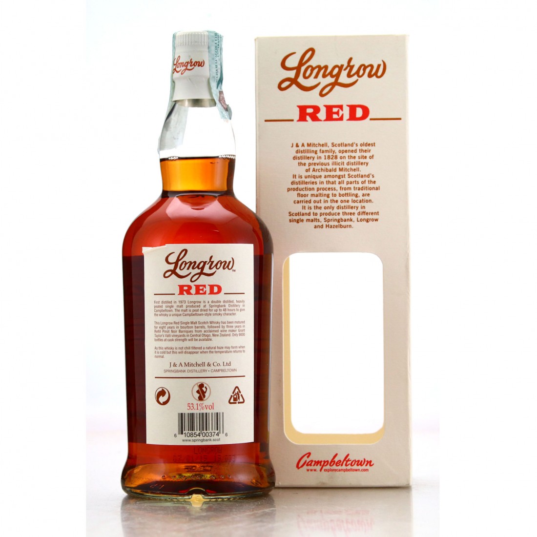 Longrow Red 11 Year Old Pinot Noir | Whisky Auctioneer