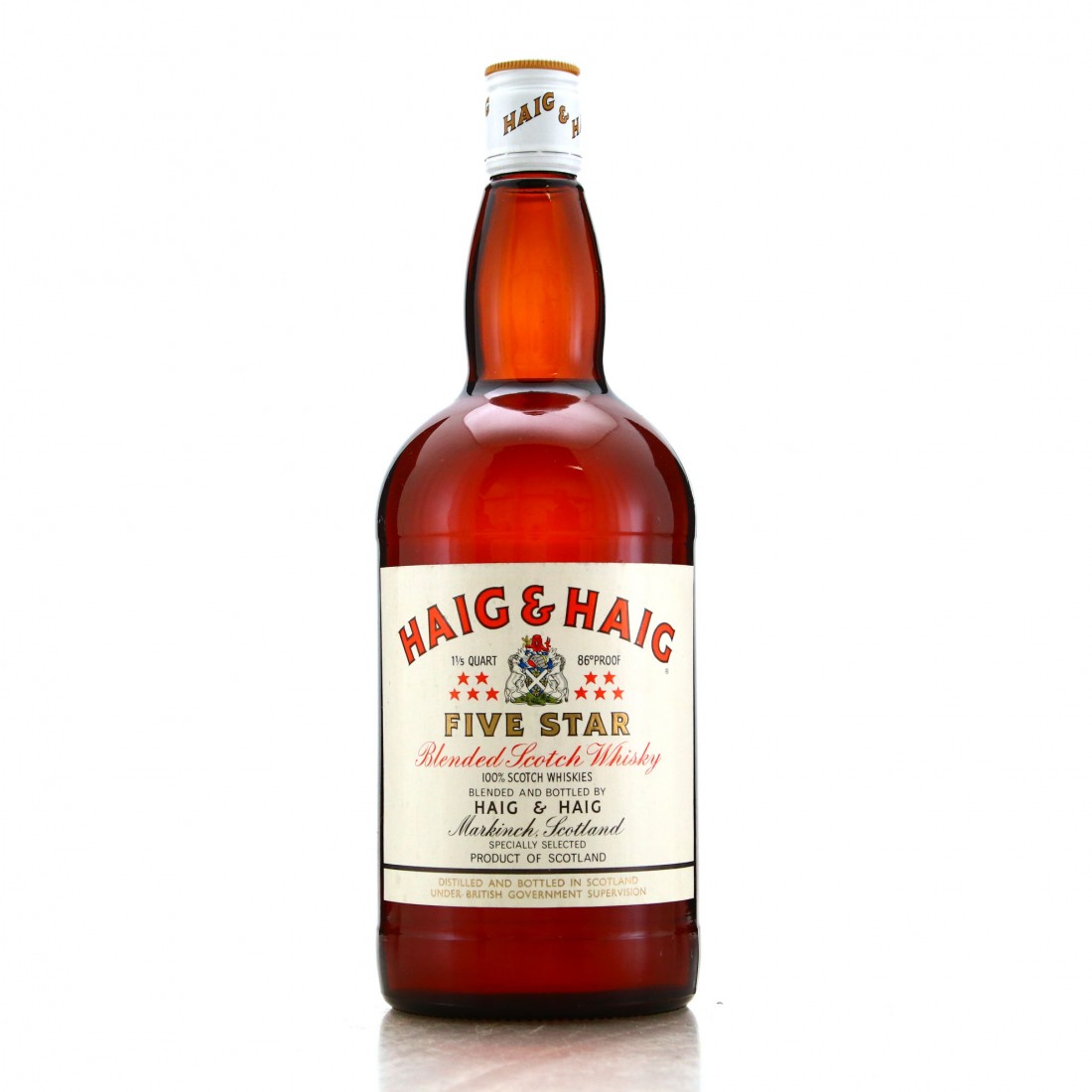 Haig and Haig Five Star 1 1/5 Quart 1960s | Whisky Auctioneer