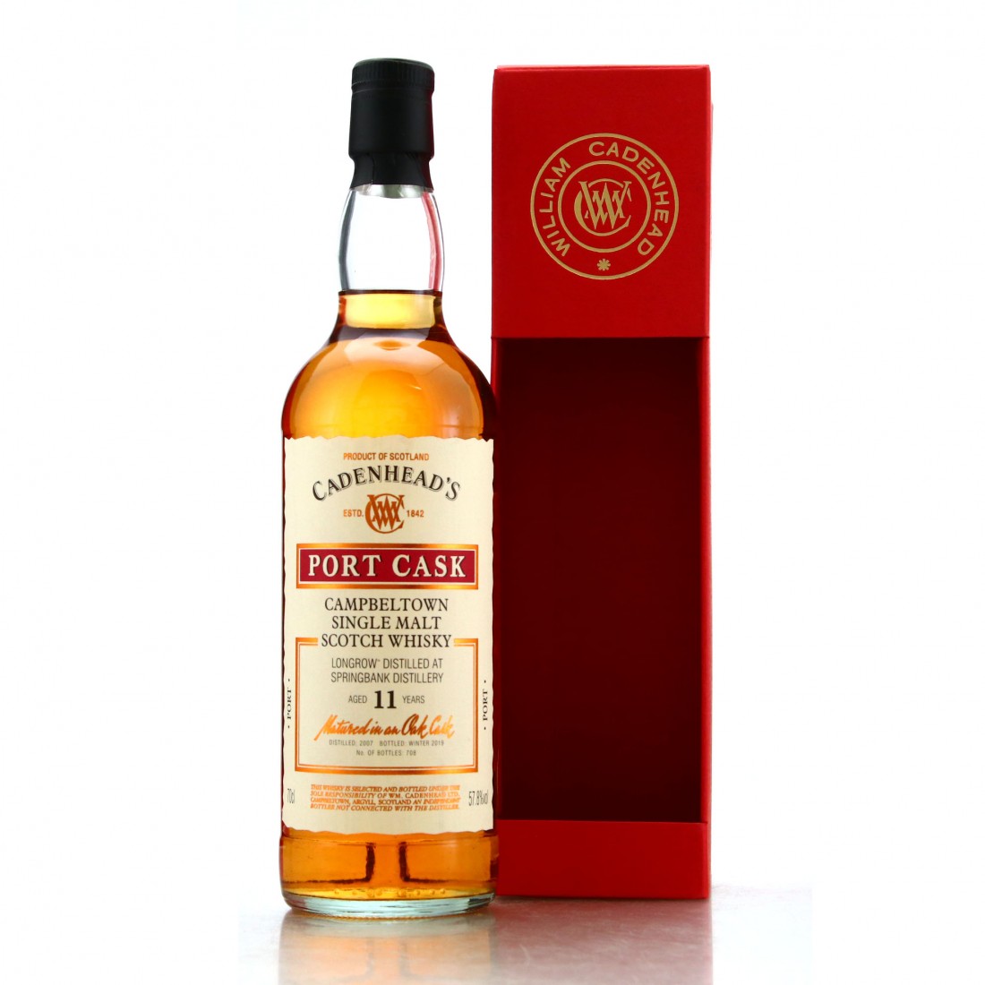 Longrow 2007 Cadenhead's 11 Year Old Port Cask | Whisky Auctioneer
