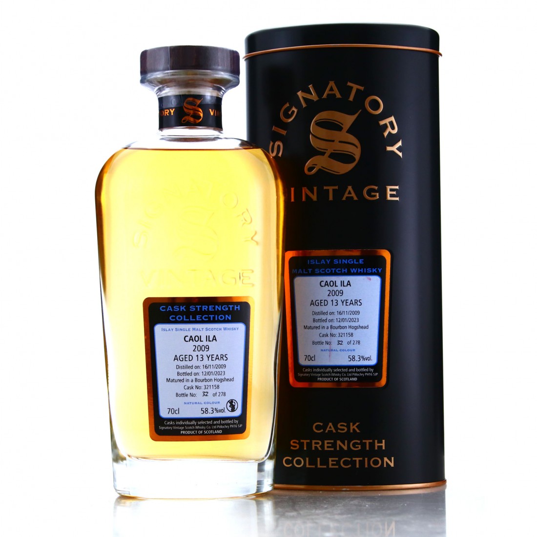 Caol Ila 2009 Signatory Vintage 13 Year Old Cask Strength | Whisky ...