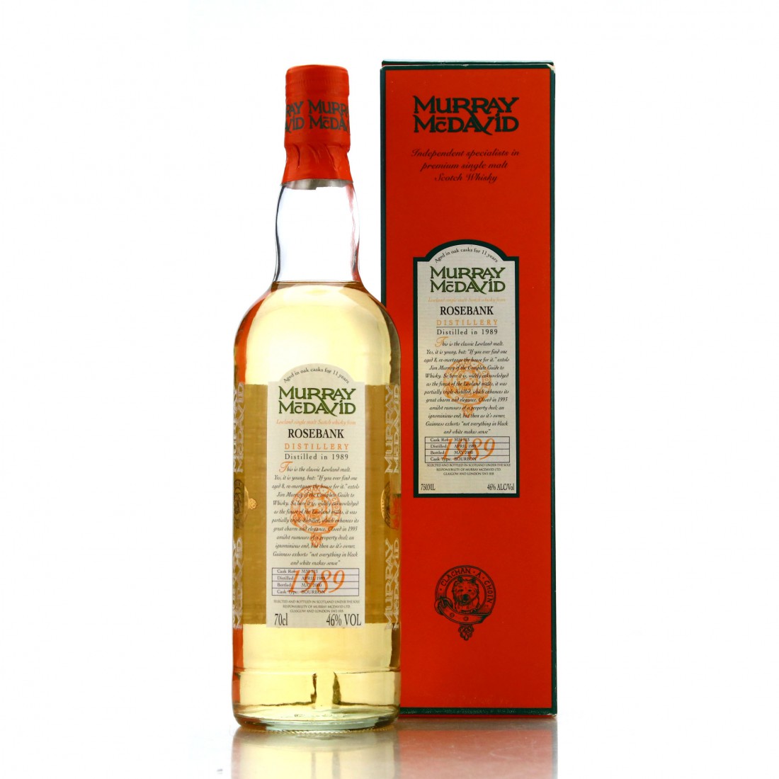 Rosebank 1989 Murray McDavid 11 Year Old | Whisky Auctioneer