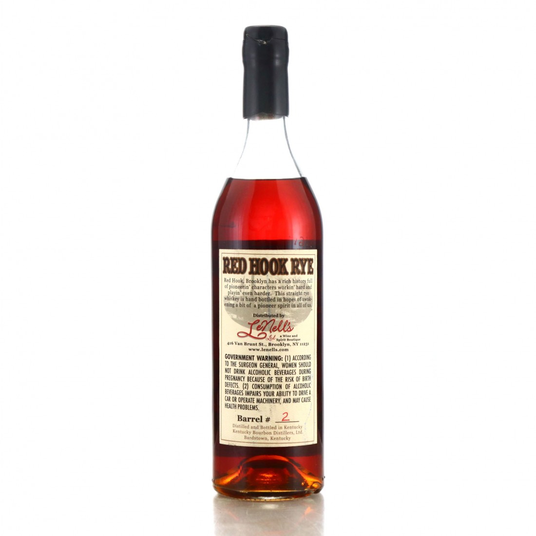 Red Hook 23 Year Old Single Barrel Kentucky Rye #2 / LeNell's | Whisky ...
