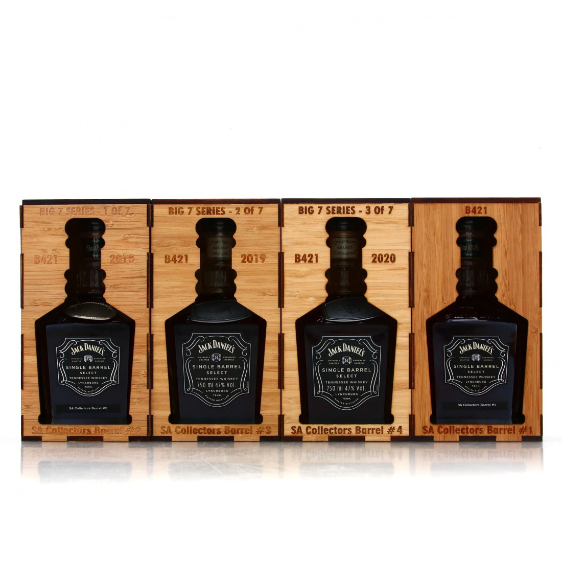 Jack Daniel's Single Barrel Select x 4 / SA Collectors | Whisky Auctioneer