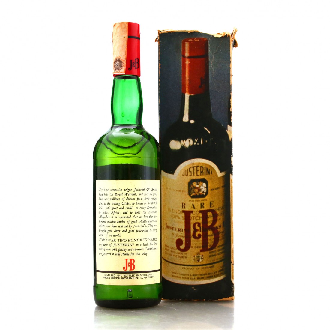 J&B Rare Scotch Whisky 1970s | Whisky Auctioneer