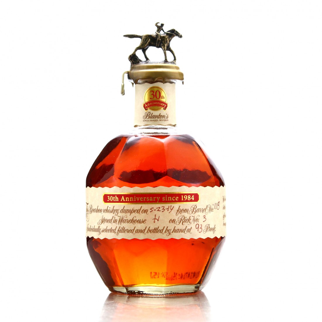Blanton's Single Barrel 30th Anniversary 2014 / Japanese Import ...