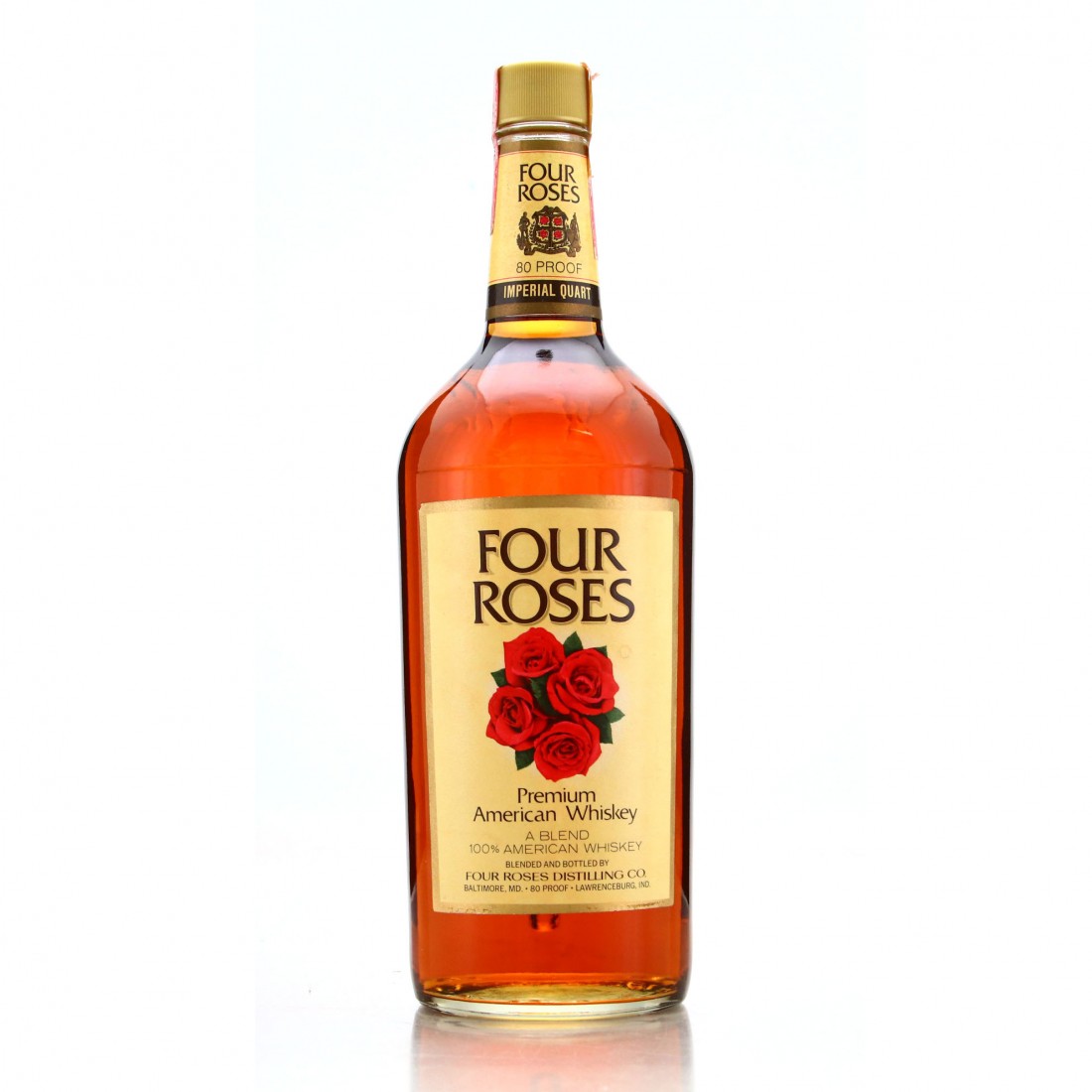 Four Roses Blended Whiskey Quart 1976 | Whisky Auctioneer