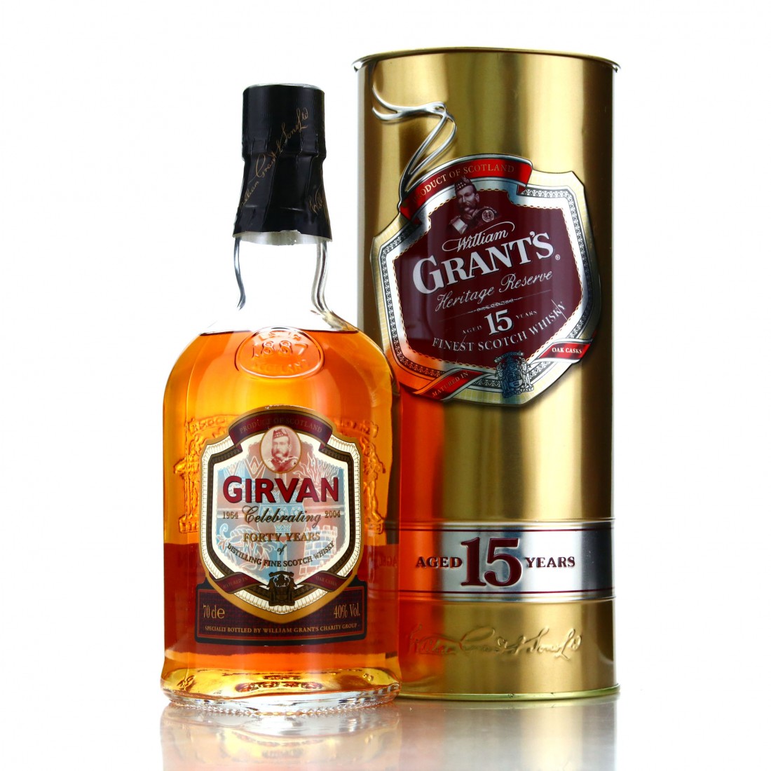 Grant's 15 Year Old Heritage Reserve / 40 Years of Girvan | Whisky ...