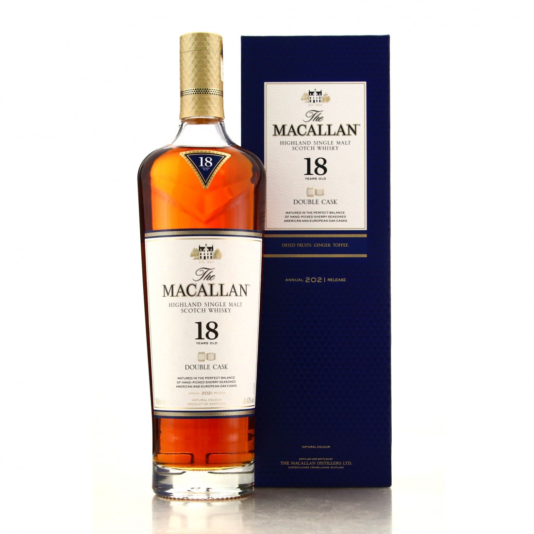 Macallan 18 Year Old Double Cask 2021 Release | Whisky Auctioneer