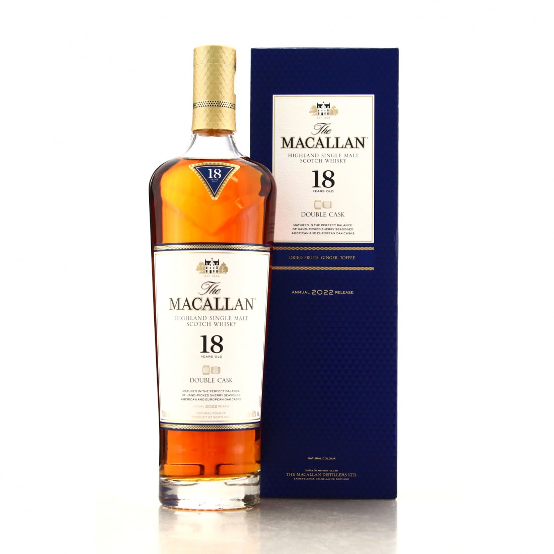 Macallan 18 Year Old Double Cask 2022 Release | Whisky Auctioneer