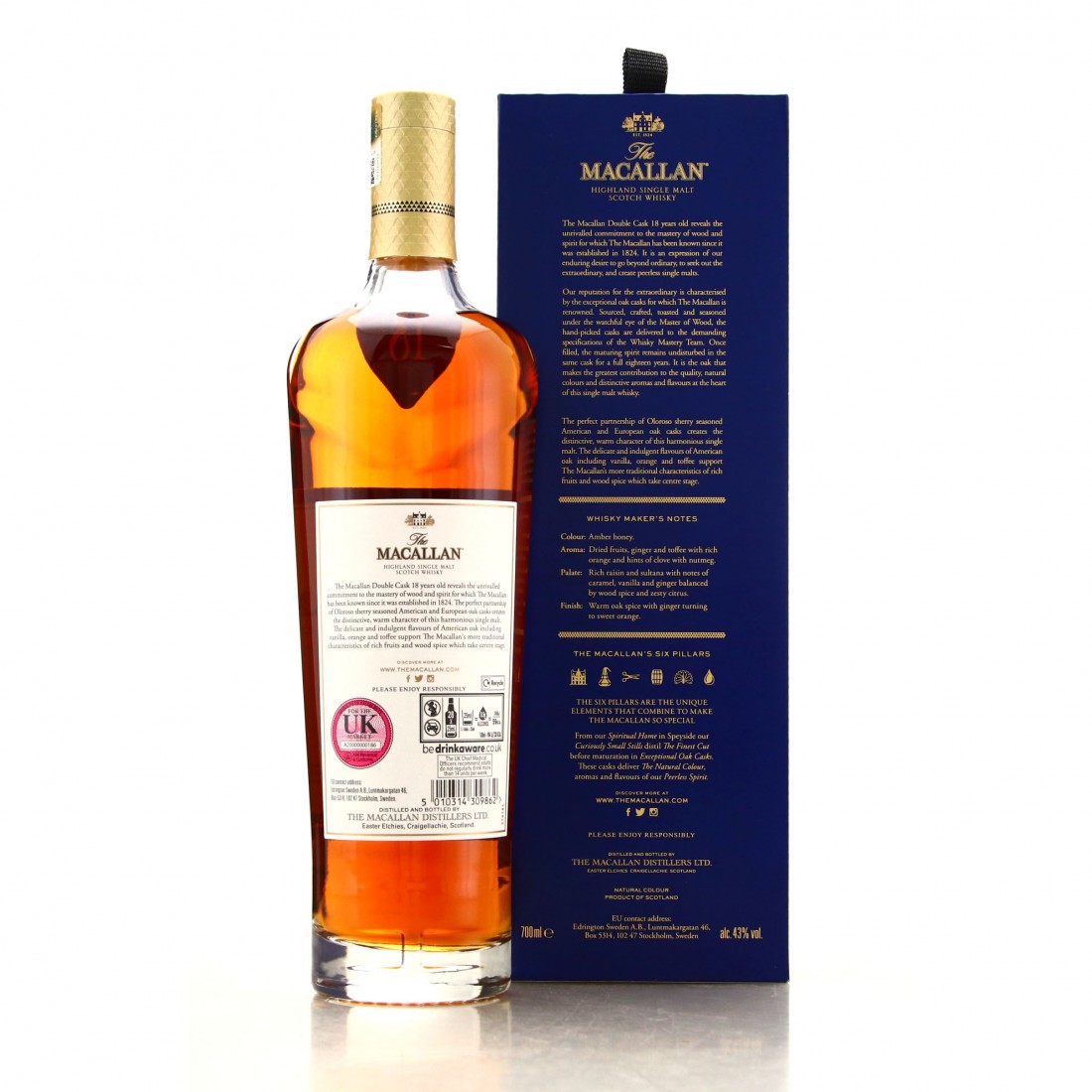 Macallan 18 Year Old Double Cask 2022 Release | Whisky Auctioneer
