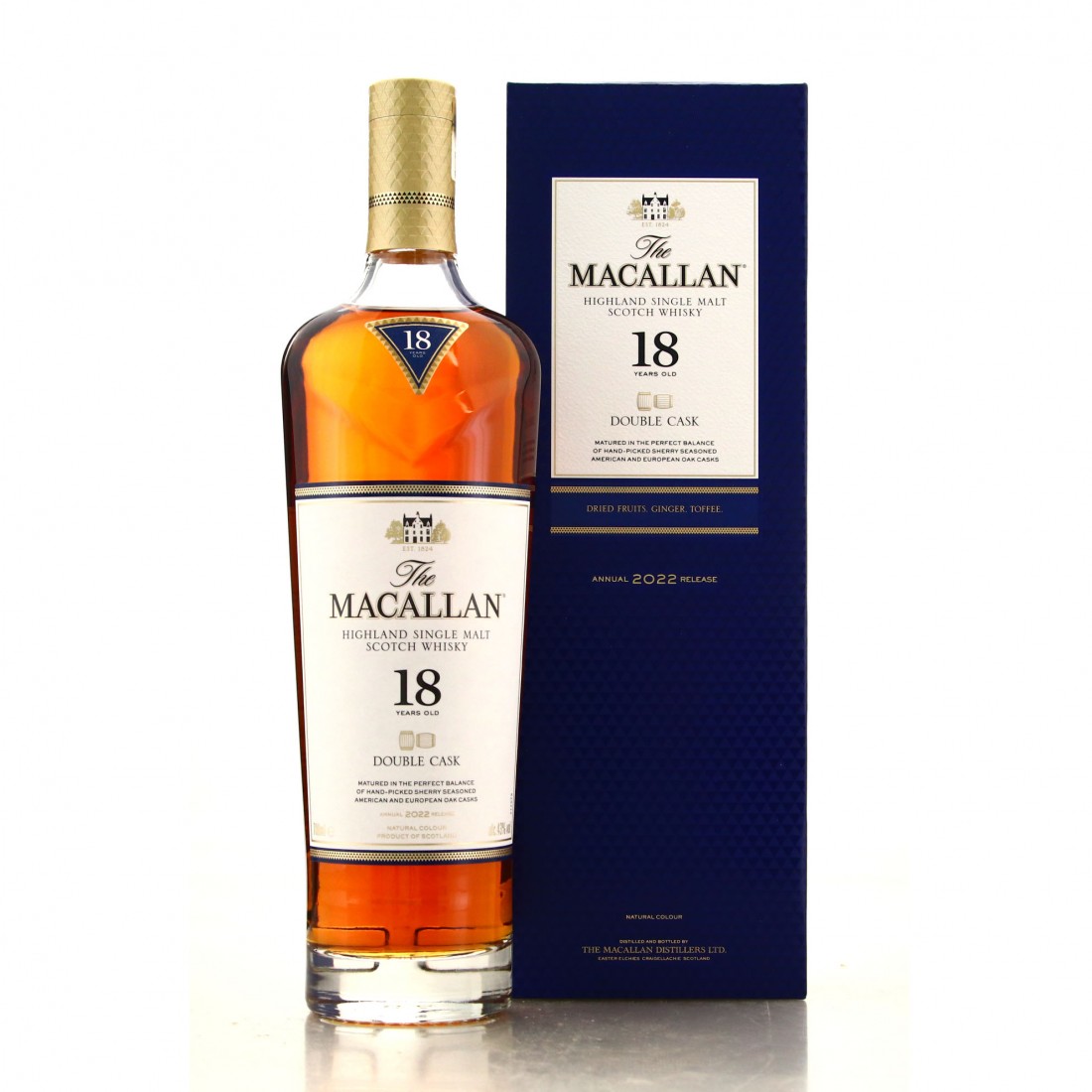Macallan 18 Year Old Double Cask 2022 Release | Whisky Auctioneer