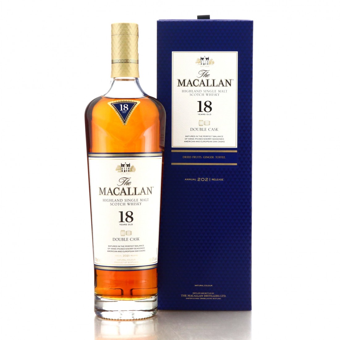 Macallan 18 Year Old Double Cask 2021 Release | Whisky Auctioneer