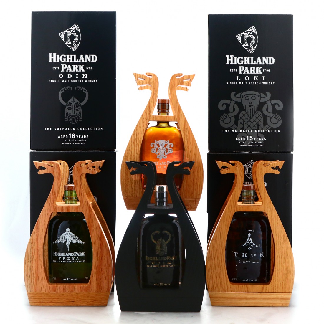 Highland Park Valhalla Collection 4 x 70cl | Whisky Auctioneer