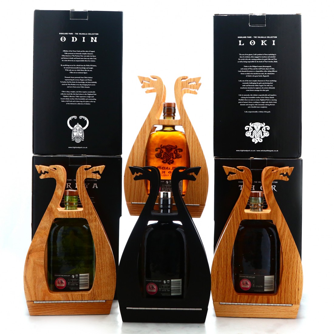 Highland Park Valhalla Collection 4 x 70cl | Whisky Auctioneer
