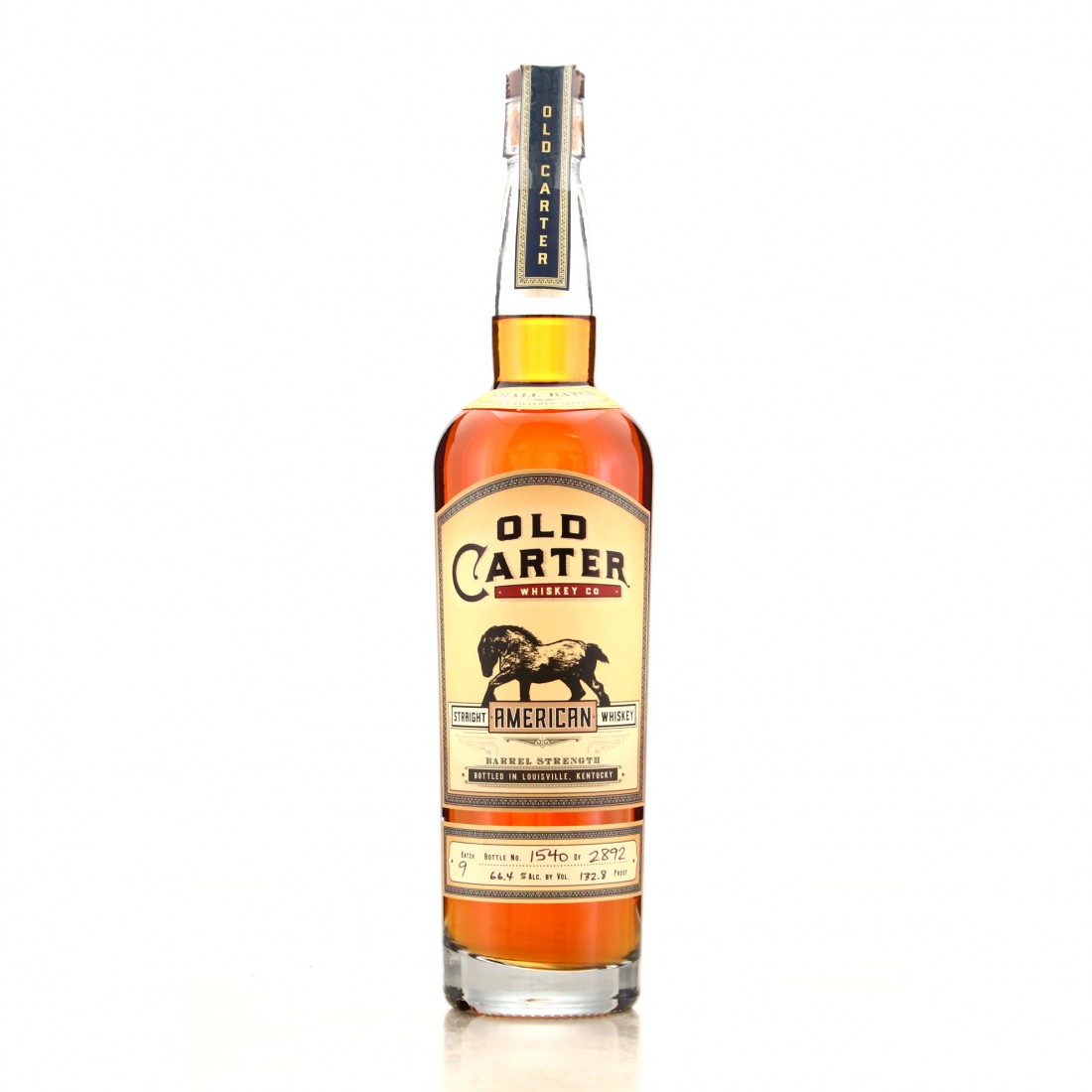 Old Carter Barrel Strength Straight Bourbon Batch #9 | Whisky Auctioneer