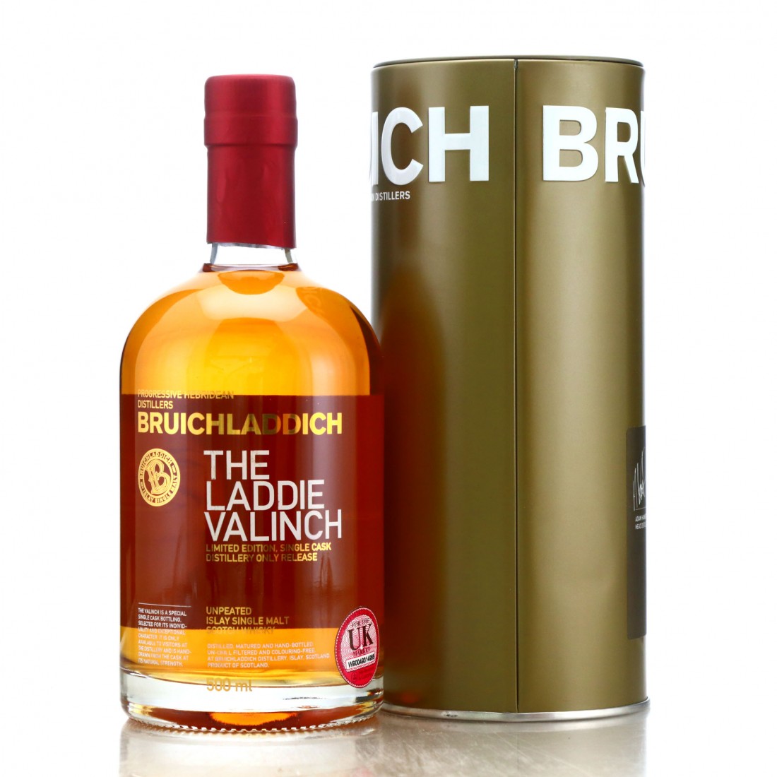 Bruichladdich 2010 Fiona Glover Valinch 10 Year Old / COE Brandy ...
