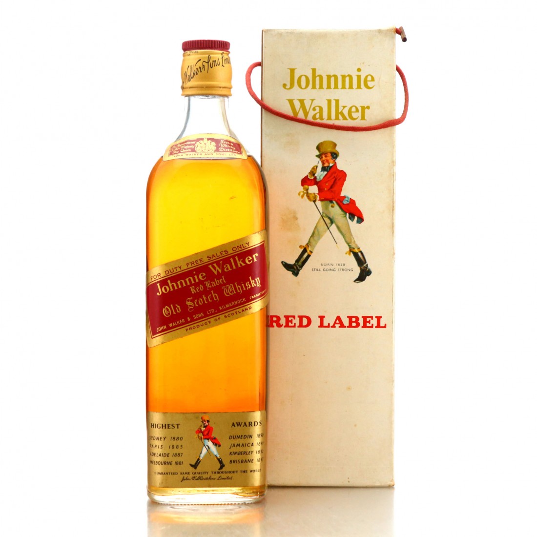 Johnnie Walker Red Label 1970s | Whisky Auctioneer